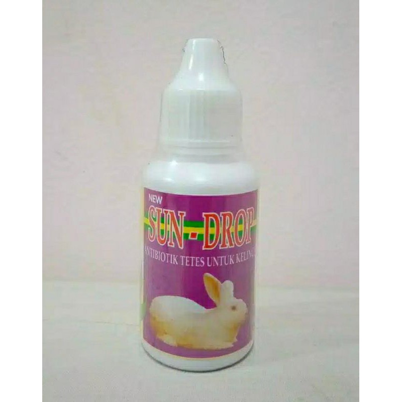 Jual SUN DROP OBAT ANTIBIOTIK TETES KELINCI SUNDROP SUN-DROP KELINCI ...