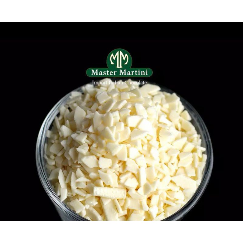 Jual Master Martini Caribe dark choco and white flakes 100gram | Shopee ...