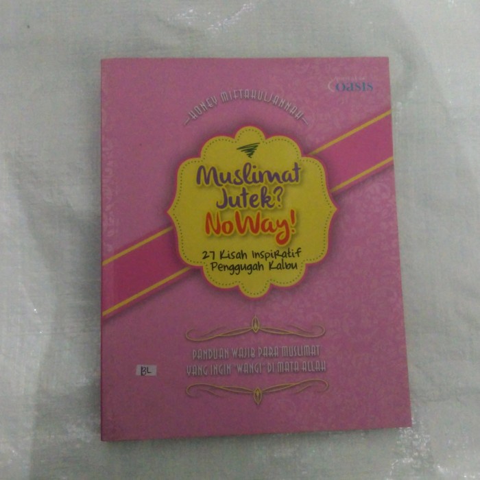 Jual BUKU MUSLIMAT JUTEK? NO WAY! | Shopee Indonesia