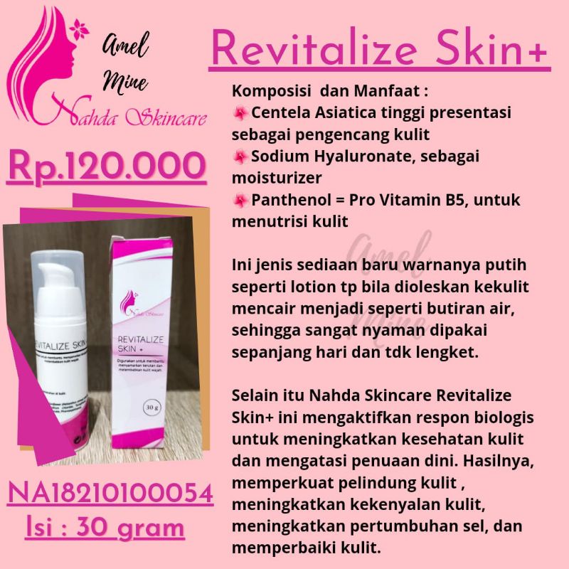 Jual Revitalize Skin Nahdaskincare (Serum) | Shopee Indonesia