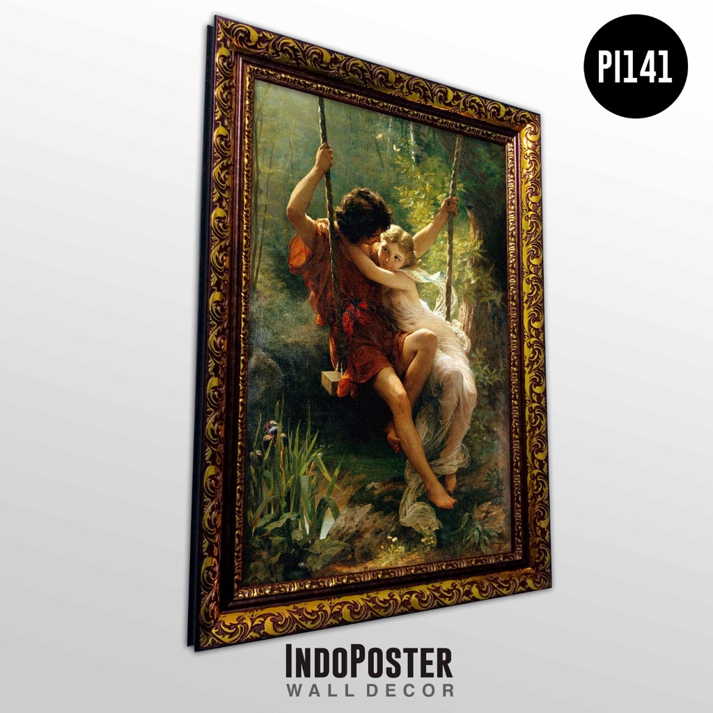 Jual Poster Lukisan Terkenal Klasik Springtime - Pierre Auguste Cot ...
