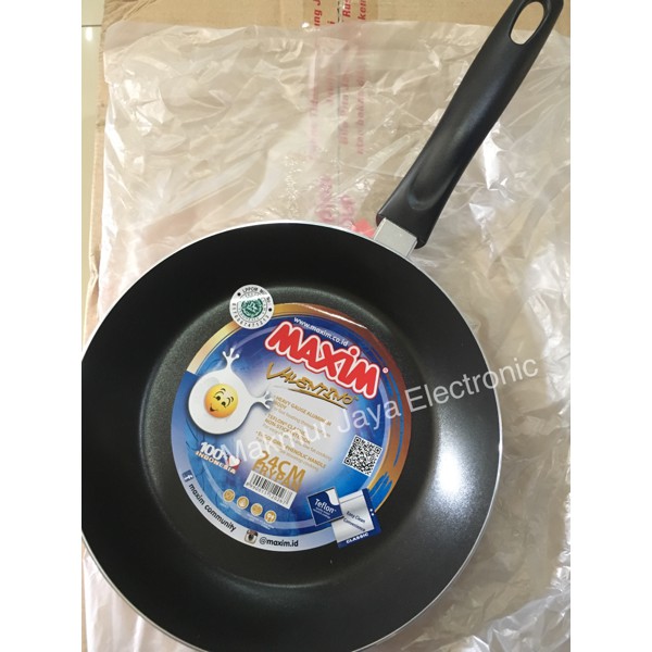 Jual MAXIM TEFLON 24CM/PENGORENGAN/FRYPAN MURAH | Shopee Indonesia