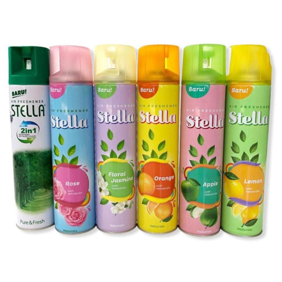 Jual Jual STELLA Aerosol 400mL Air Freshener Spray - Pengharum Ruangan ...