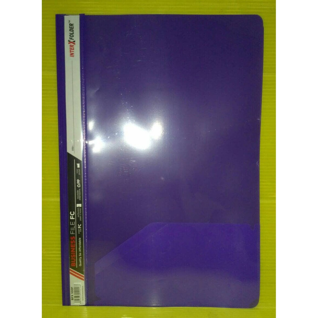 Jual Inter X Folder Business File F4 (Harga Satuan) | Shopee Indonesia