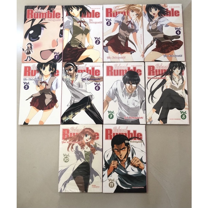 Jual KOMIK School Rumble vol. 1-8, 10-11 - Jin Kobayashi | Shopee Indonesia