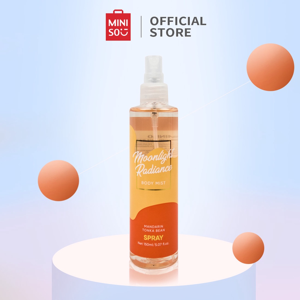 Jual MINISO Body Mist 150ml fragrance spray tahan lama Natural Series ...