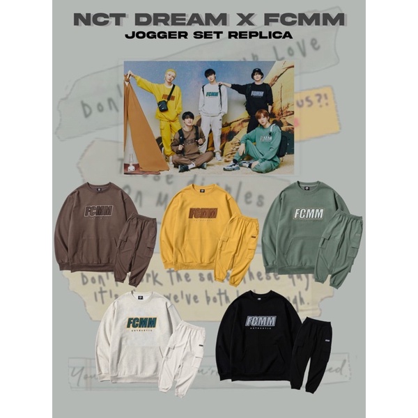 Jual NCT DREAM X FCMM SWEATER+JOGGER SET | Shopee Indonesia
