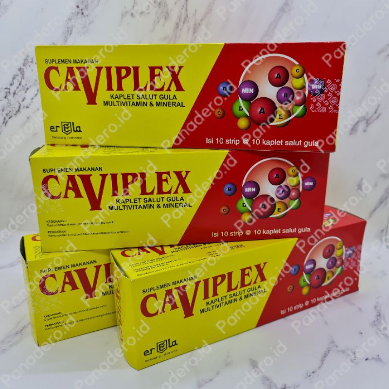 Jual CAVIPLEX MULTIVITAMIN & MINERAL BOX 100 KAPLET MURAH | Shopee ...