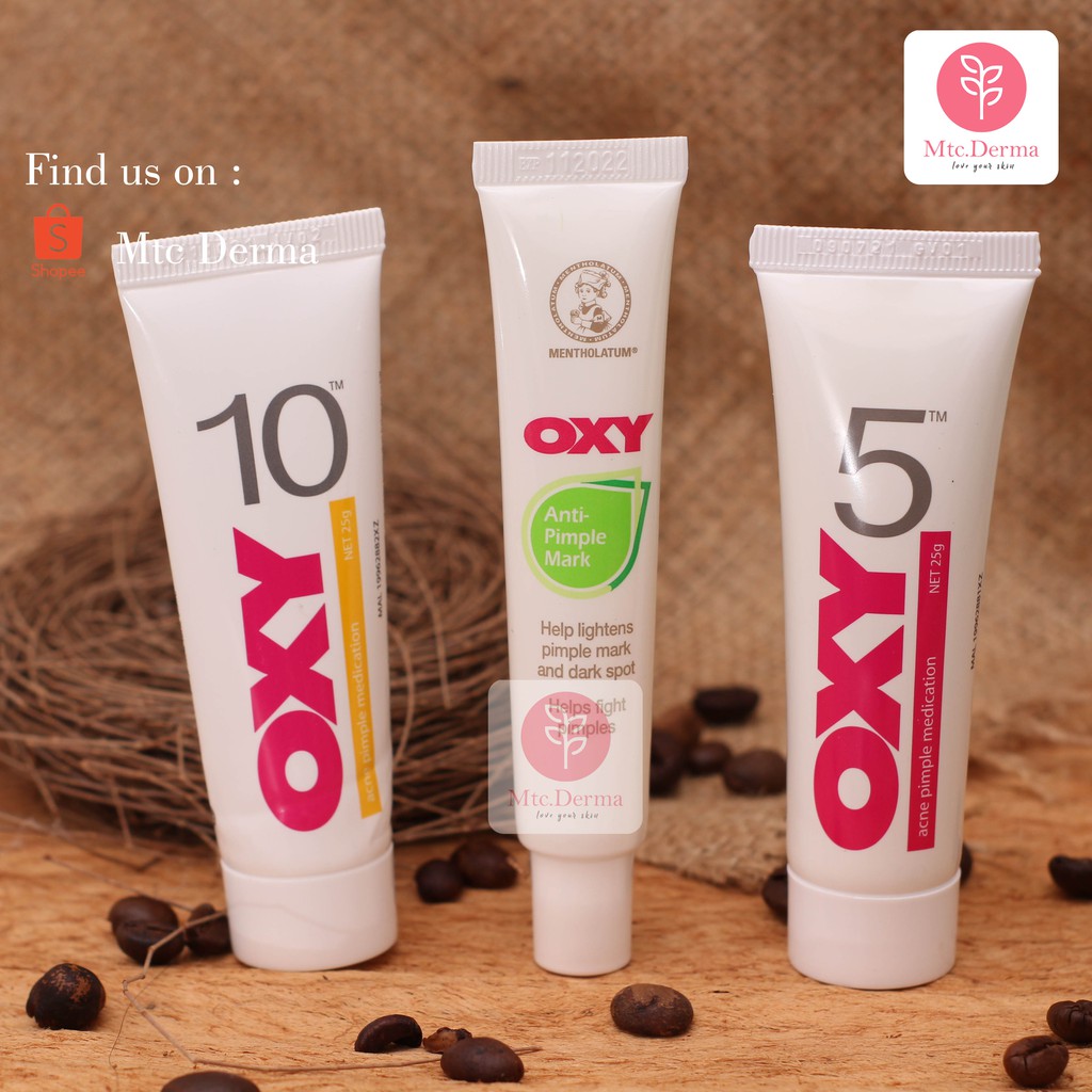 Jual (FULLSIZE) OXY5 OXY10 AND OXY COVER ACNE PIMPLE MEDICATION ...