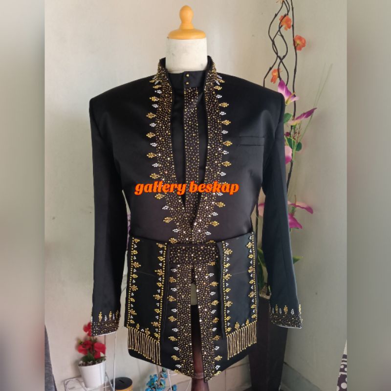 Jual Beskap pengantin sunda / beskap resky / beskap basofi | Shopee ...