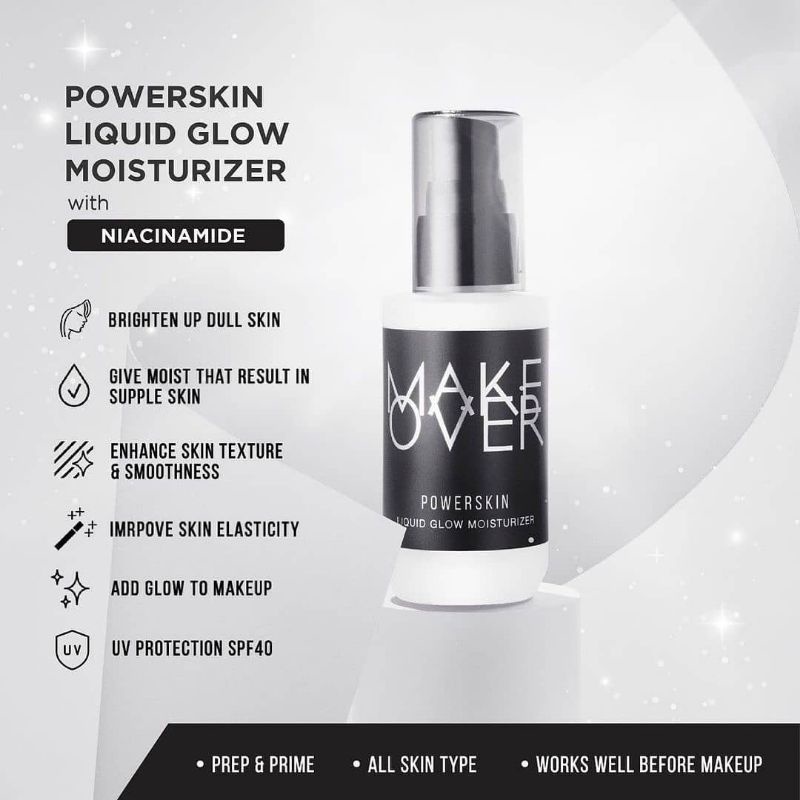 Jual Makeover liquid glow moisturizer | Shopee Indonesia