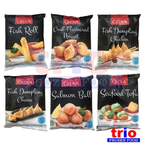 Jual Cedea Fish Roll Chicken Dumpling Crab Nugget Salmon Ball Cheese ...