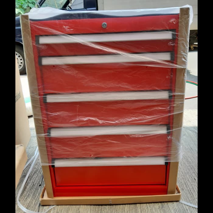 Jual Promo ROLLER CABINET 5 DRAWERS / LEMARI SPARE PART 5 LACI TOOL BOX ...