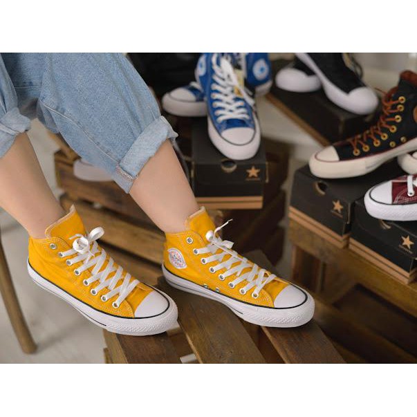 Jual Converse Original BNWB High Basic (Yellow) | Shopee Indonesia
