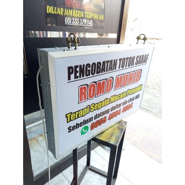 Jual neon box acrylic murah dokter salon bidan cafe warung boutique ...