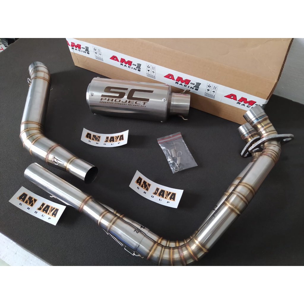 Jual Knalpot Racing SC Project Titan Yamaha R25 R 25 Mt25 Mt 25 ...