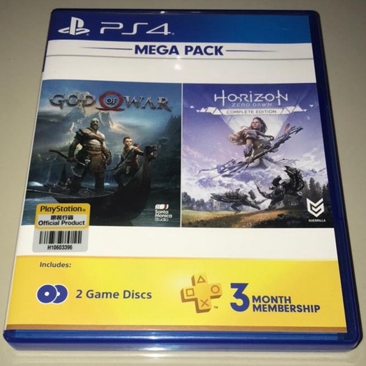 Jual [PS4] God of War + Horizon Zero Dawn Complete Edition Bundle (GOW ...
