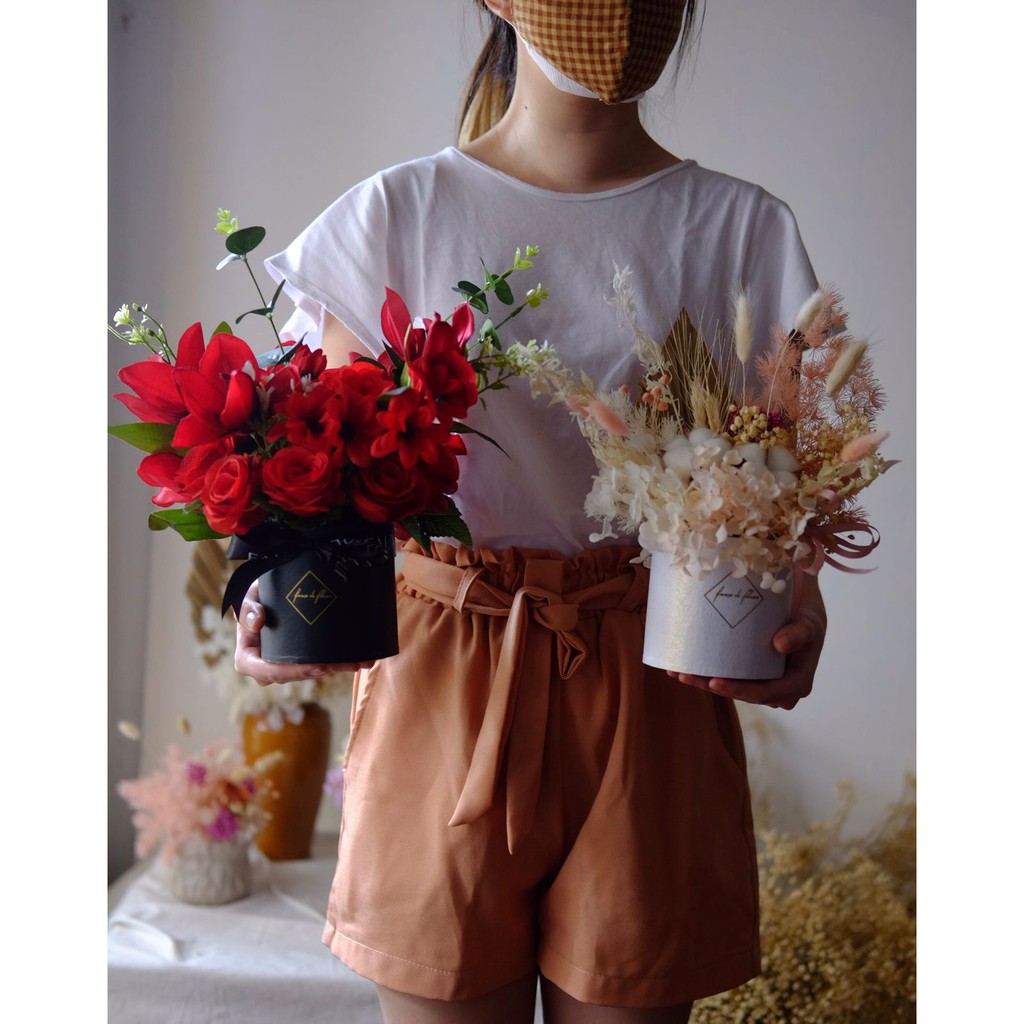 Jual flower box, bunga box, bunga wisuda, bunga opening, bunga kado ...