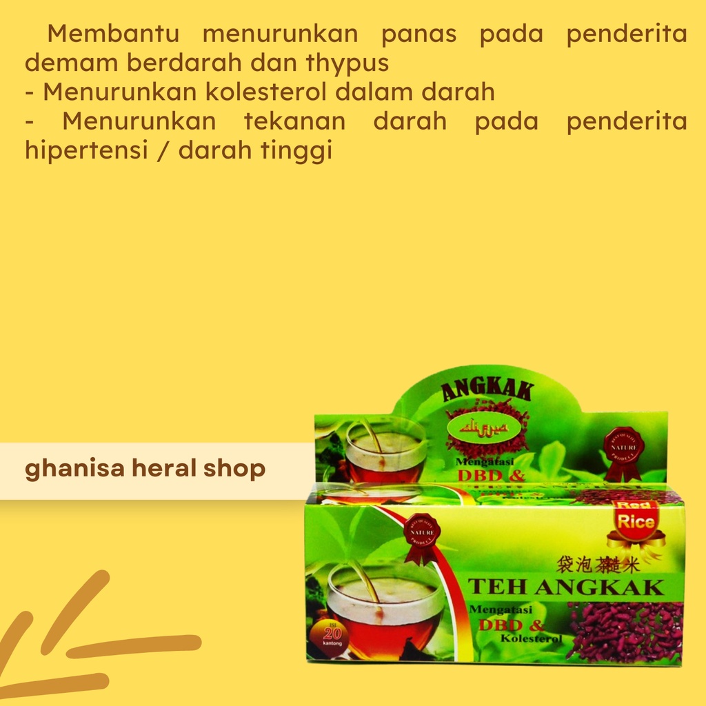 Jual TEH CELUP ANGKAK ALIFYA ISI 20 KANTONG DBD TYPUS DEMAM ...