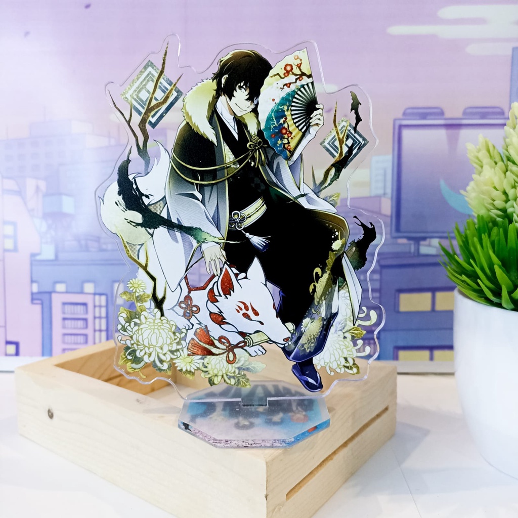Jual Standee Akrilik Anime Bungou Stray Dogs BSD Dazai Osamu Anime ...