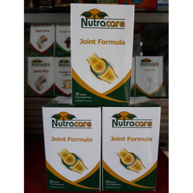 Jual Nutracare Joint Formula isi 30 kapsul ( Vitamin persendian lengkap ...