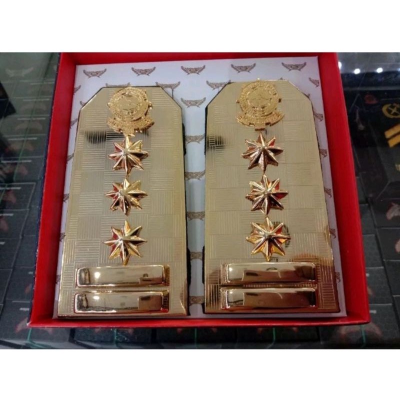 Jual Tanda Pangkat PDU POL PP SATPOL PP Gubernur Exclusive Best Quality ...