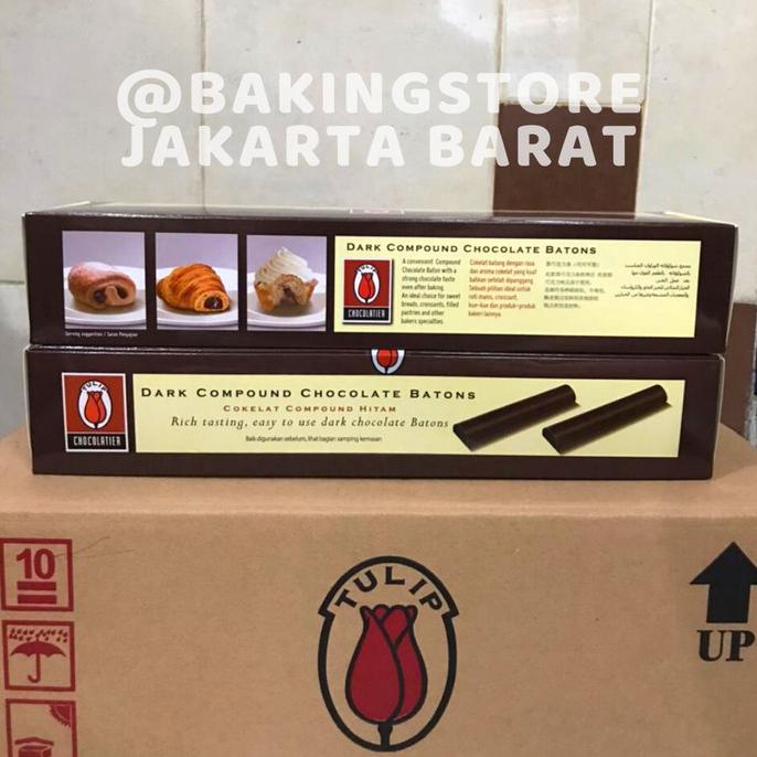 Jual Chocolate Sticks Batons Tulip Compound Sticks Stik Coklat Baton 1 ...