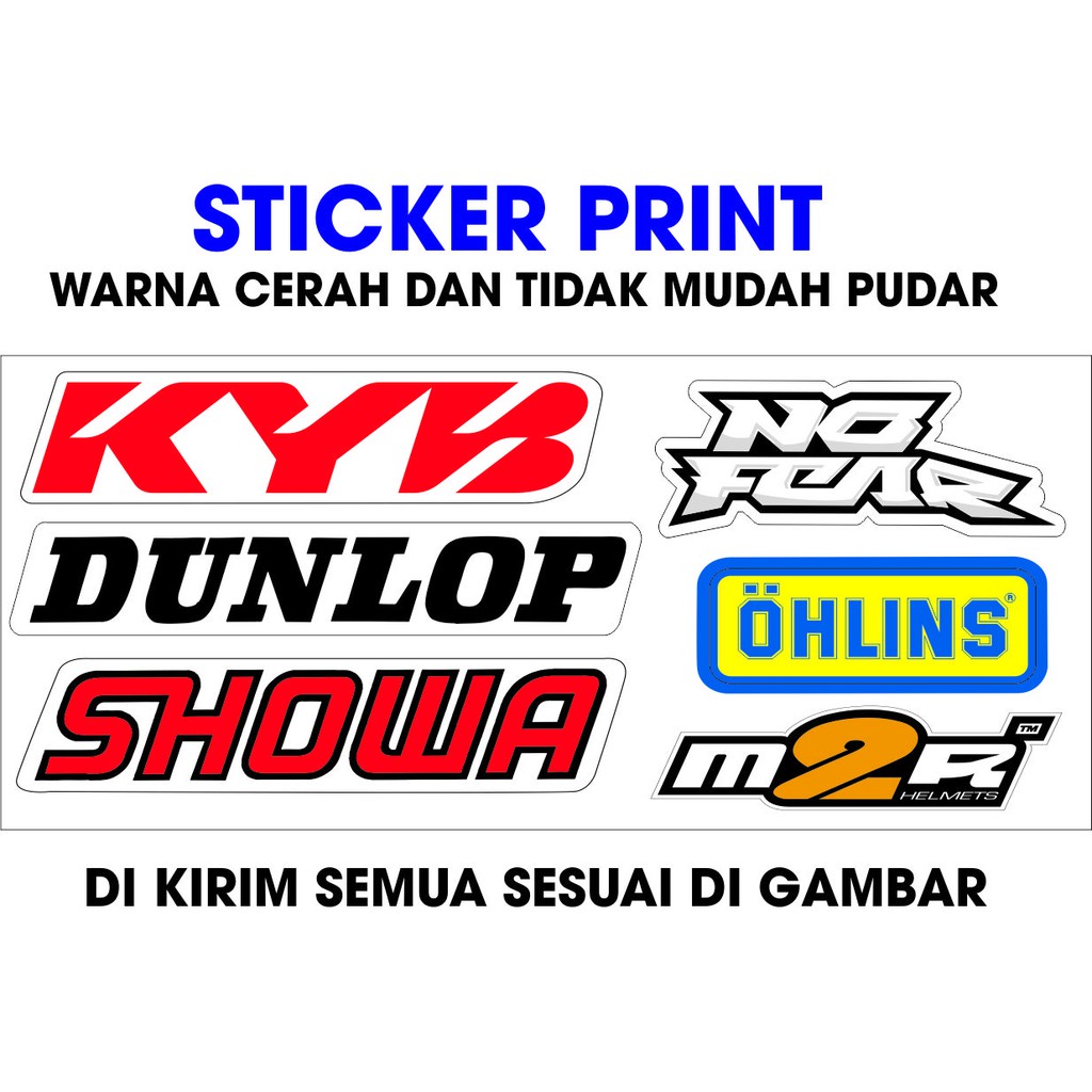 Jual STIKER RACING NGO THAILOOK RACE STIKER VARIASI MOTOR | Shopee ...