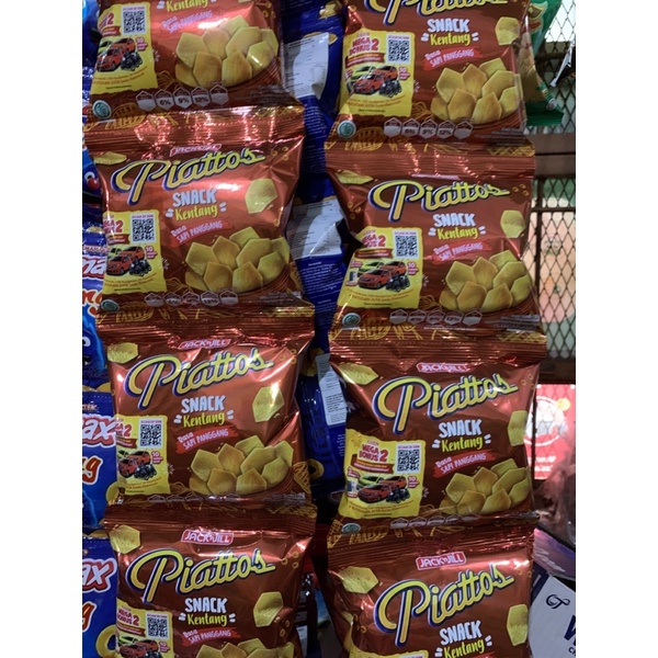 Jual Piattos Sapi Panggang 20 Gram. Renceng isi 10 Sachet x 20Gr ECERAN ...