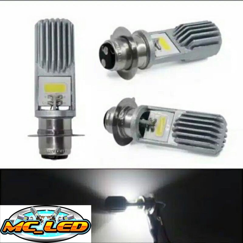 Jual Lampu led ac dc h6 bholam depan led h6 ac dc bebek matic beat ...