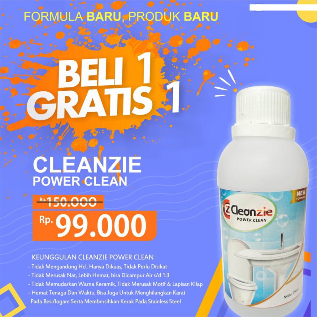 Jual PAKET 5 CLEANZIE 250ml x 10 botol | Shopee Indonesia