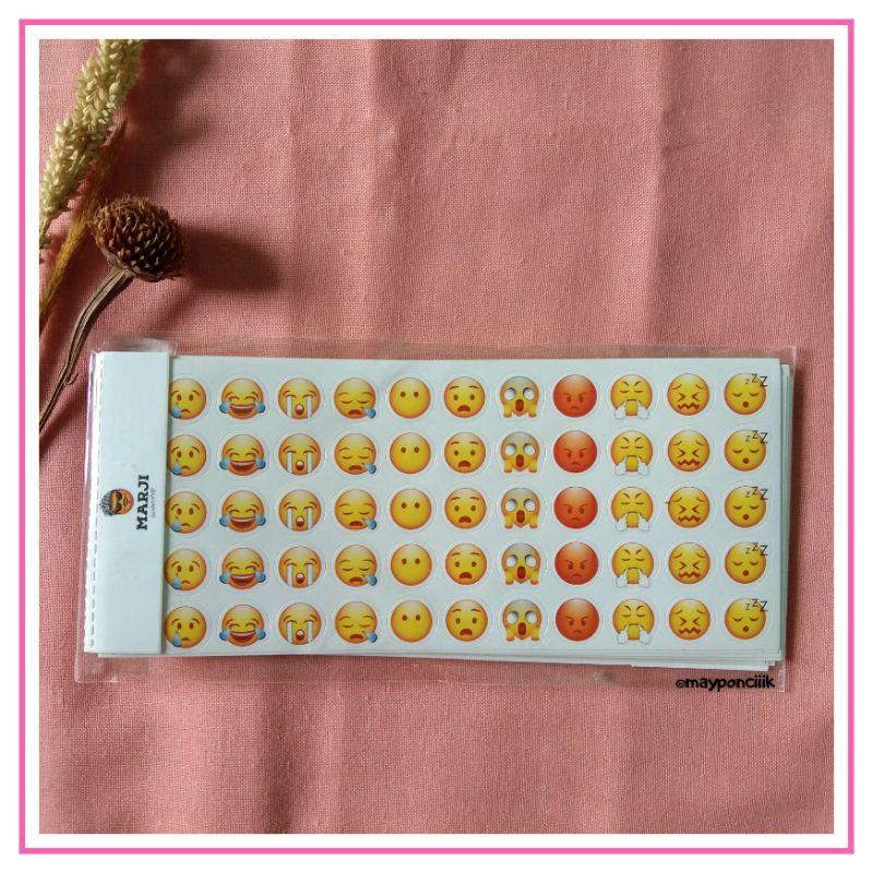 Jual Sticker Deco Emoticon / Emotikon / Emoji | Shopee Indonesia