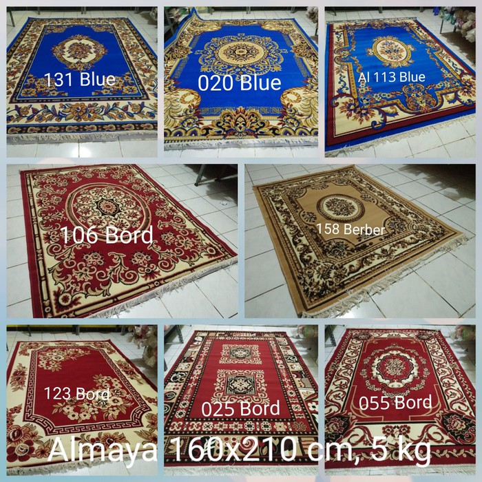 Jual Karpet Permadani Klasik Almaya 160x210 cm | Shopee Indonesia