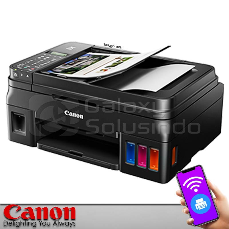 Jual Canon PIXMA G4010 Ink Tank Wireless All-In-One Printer with Fax ...