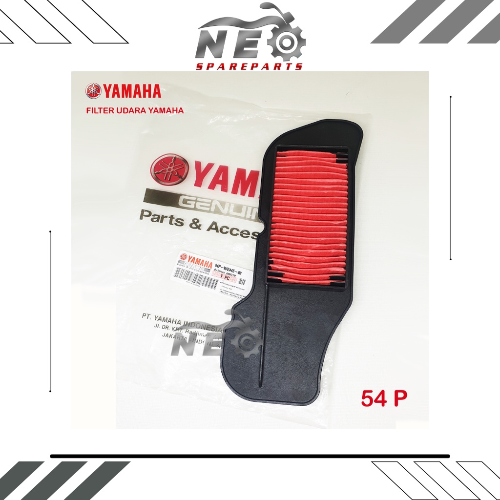 Jual FILTER UDARA MOTOR YAMAHA-54 P UNTUK MIO J, GT, SOUL GT, FINO F1 ...