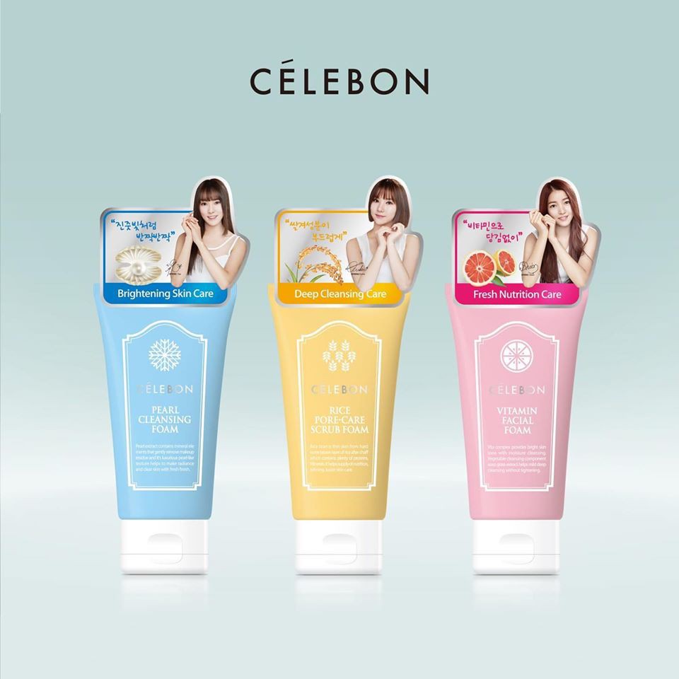Jual Celebon Cleansing Foam | Celebon Scrub 130ml | Shopee Indonesia