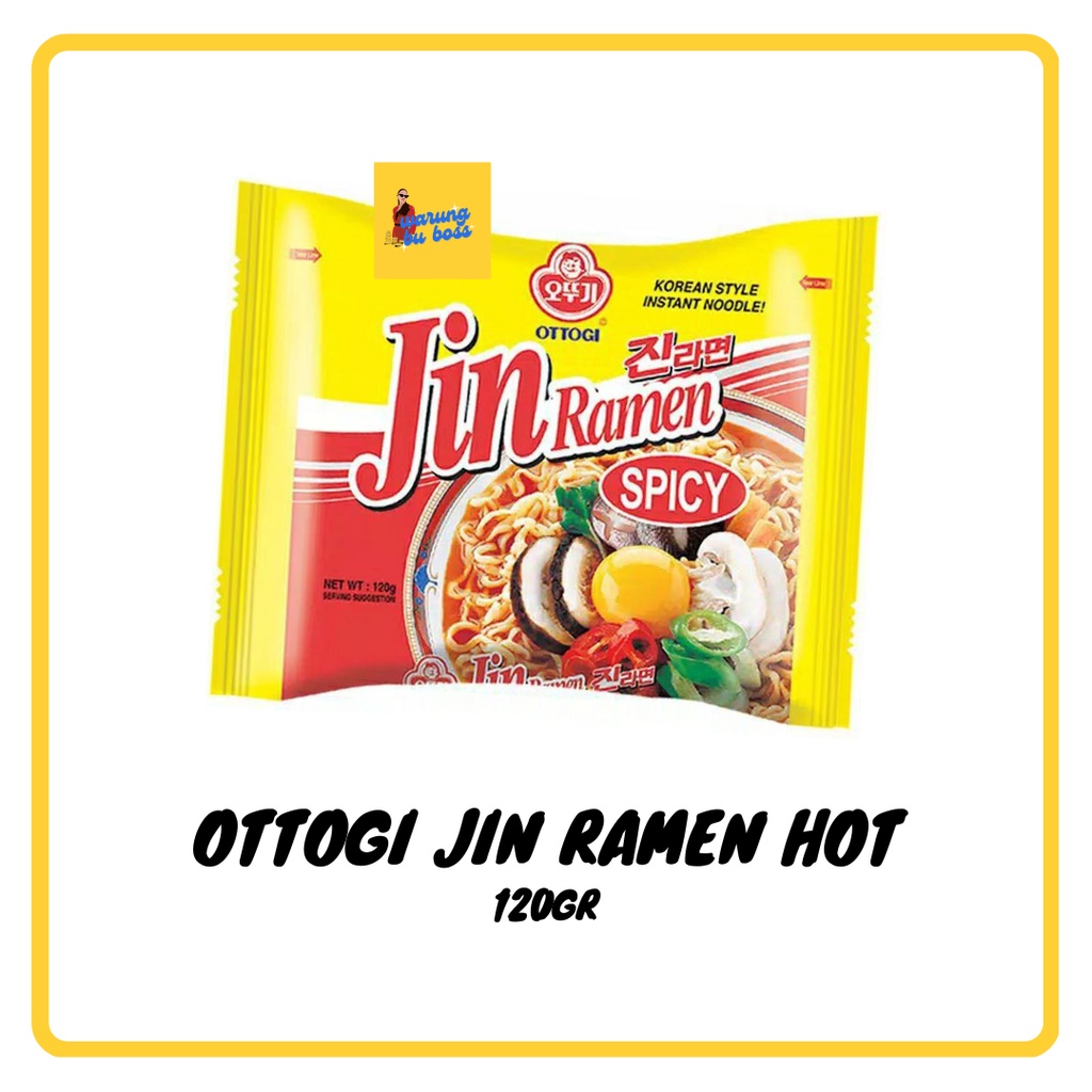 Jual Ottogi Ramen Jin Ramen Cheese Ramen Spicy Cheese Sesame Ramen ...