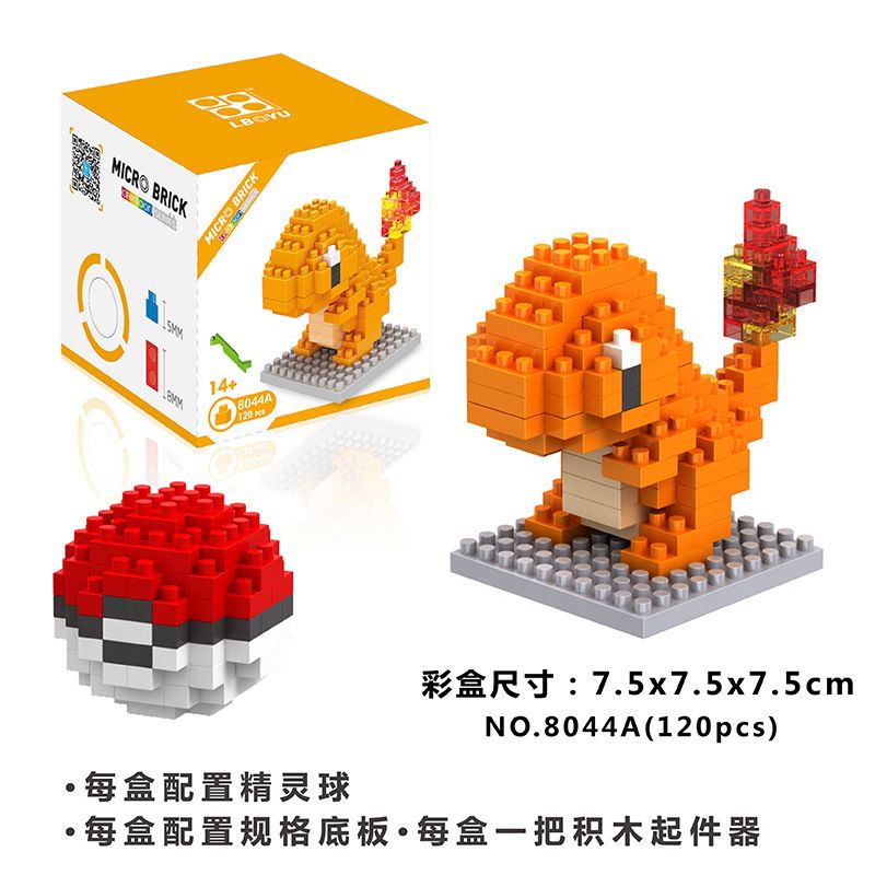 Jual Lego brick Pokemon Charizard Pokemon Snorlax figure Lego brick mew ...