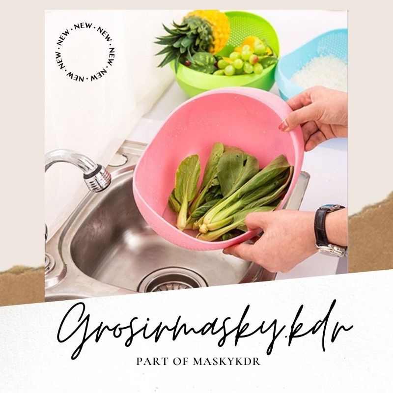 Jual Peniris sayur//buah beras multifungsu | Shopee Indonesia