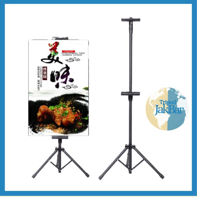Jual TRIPOD STAND BANNER POSTER DISPLAY | Shopee Indonesia