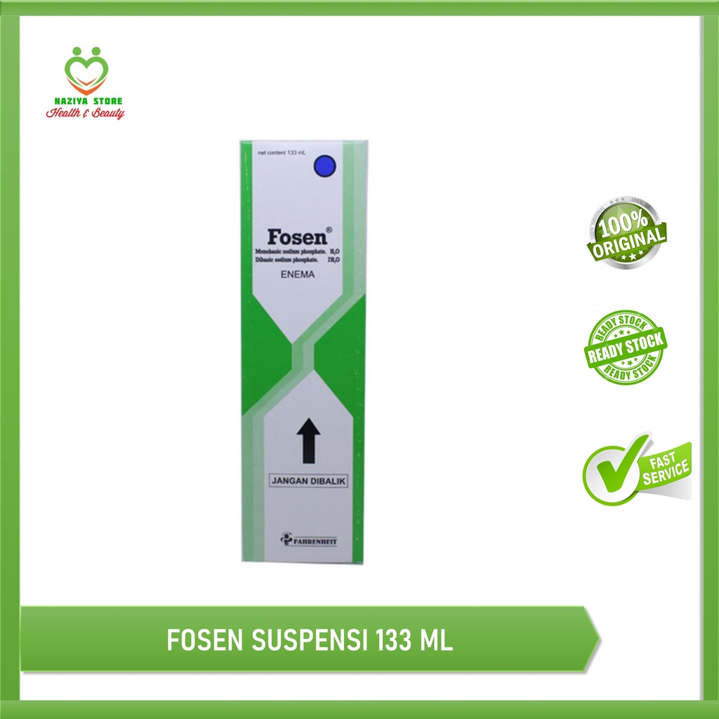 Jual FOSEN ENEMA SUSPENSI 133 ML ENEMA FAHRENHEIT 133ML | Shopee Indonesia
