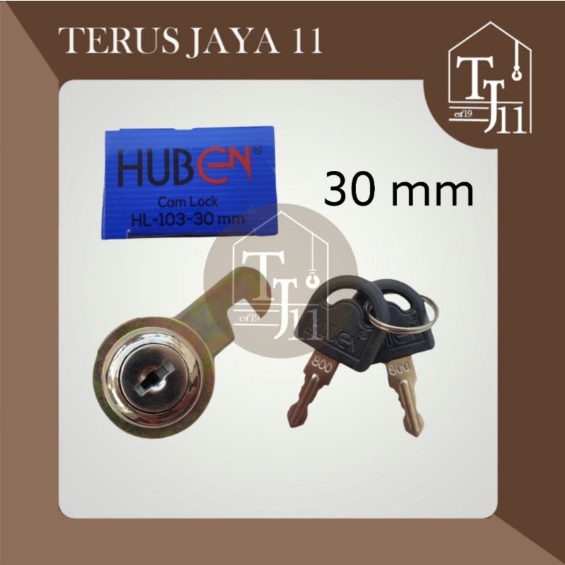 Jual Kunci Laci / Kunci Lemari HUBEN Camlock 103-30MM | Shopee Indonesia
