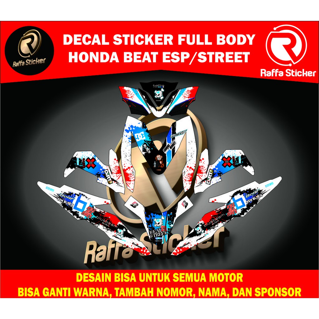 Jual decal beat fi new decal beat esp full body stiker beat esp stiker ...