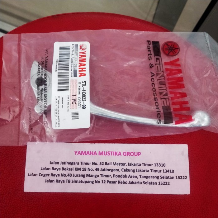 Jual Handle rem kanan, Mio M3, Mio J, Soul Gt Original Yamaha Genuine ...