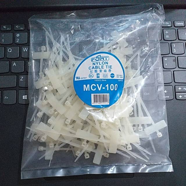 Jual Kabel Ties Label/Marker Ties MCV - 100 x 2,5 mm | Shopee Indonesia