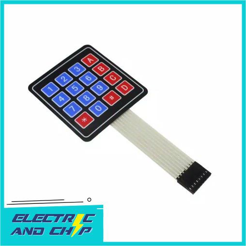 Jual Keyboard Keypad Key Pad 4 X 4 Matrix Membrane Switch For Arduino ...