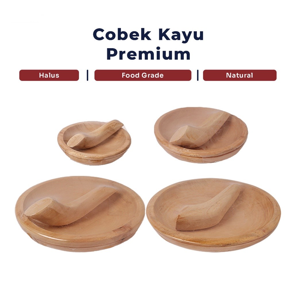 Jual Cobek Kayu Premium | Shopee Indonesia