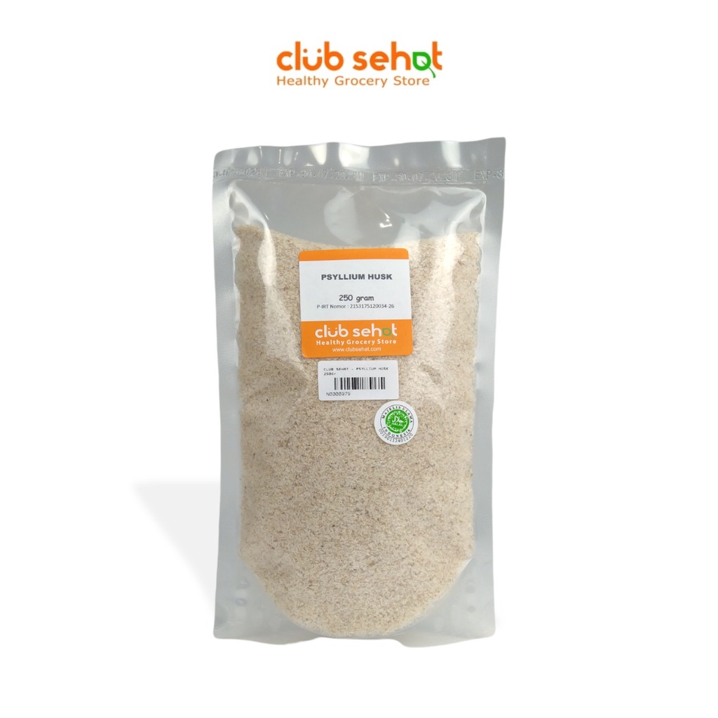 Jual Club Sehat - Organic Psyllium Husk Kasar 250gr | Shopee Indonesia