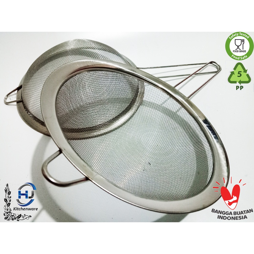 Jual Saringan Full Stainless Steel 18 CM / Saringan Besar / Minyak ...
