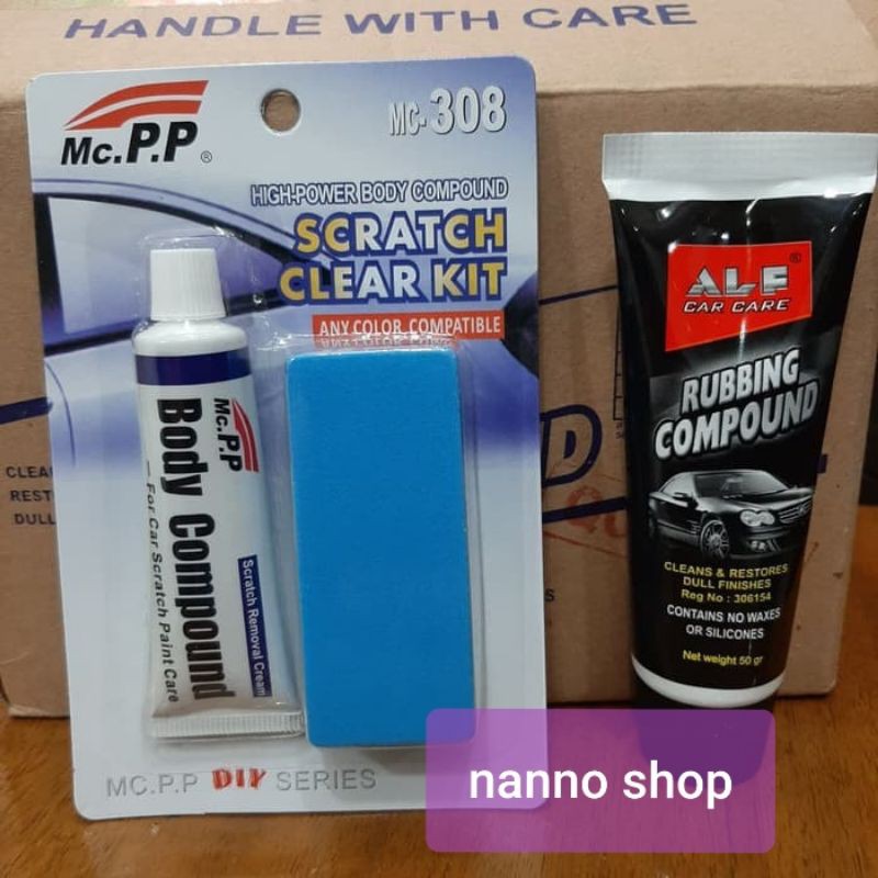 Jual Body compound plus rubing compound mobil and motor | Shopee Indonesia